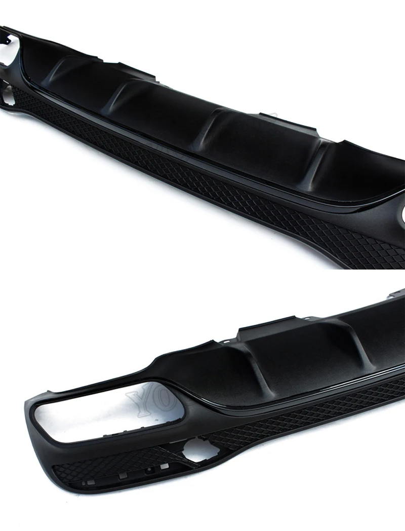 Diffuser & Exhaust Tip For Mercedes Benz Gle Class W166 4 Door Suv 2016 ...