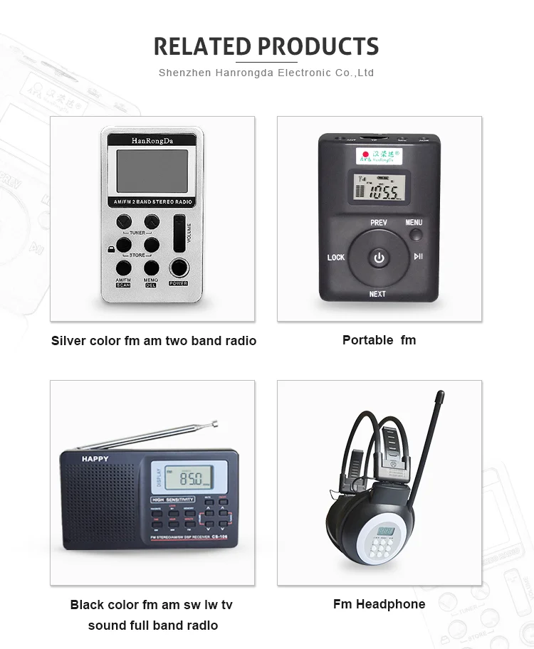 Portable Kitchen Radio - World's Smallest FM Digital Radio