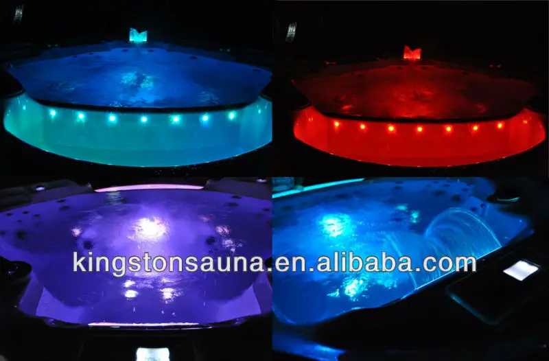 8 Person Kingston Overflow Spa Bath Tub with Balboa System