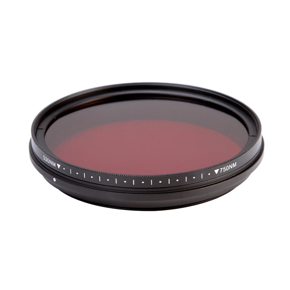 Fotga New All In 1 Adjustable Variable Ir Infrared Glass Filter X-ray ...