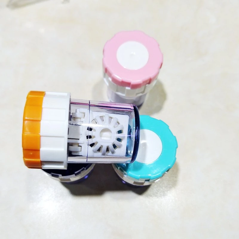Color Contact Lens Cleaner Case Manual Cleaning Washer Eyewear Care ...