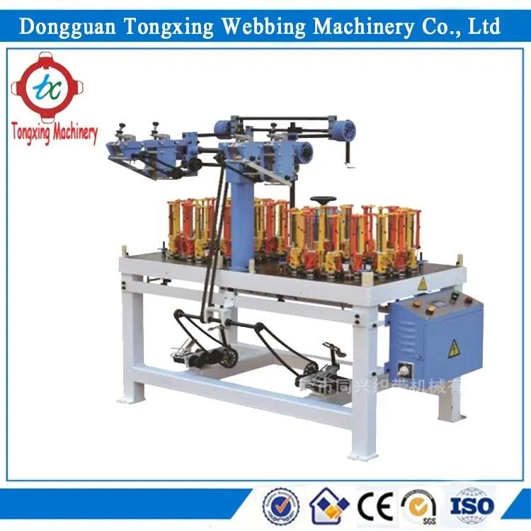 16 Spindles Round Draw Cord Braiding Machine - Buy Cord Braiding ...