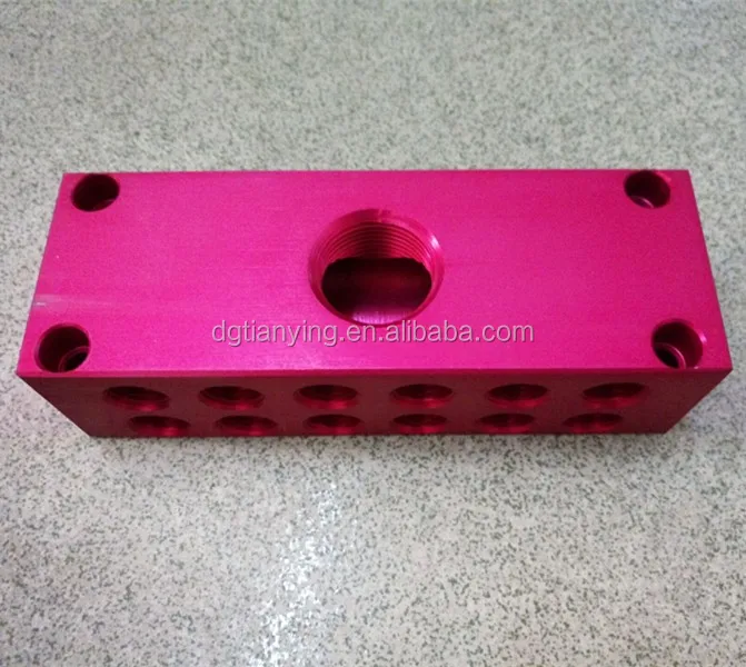 Aluminum Water Manifold Distribution Block - Buy Aluminum Water ...