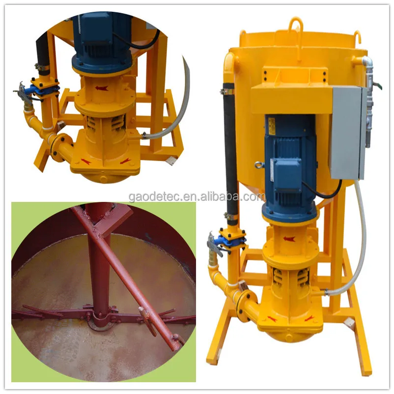Colloidal Type Ce Iso High Shear Grout Mixer For Engineering - Buy High ...