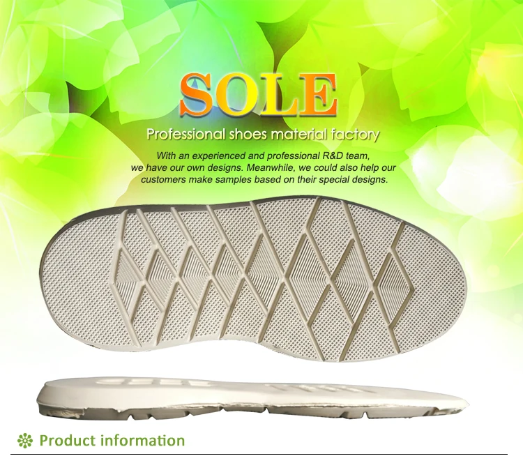 Men Office Shoe Sole Light Weight Eva Foam Sole Foam Rubber Outsole ...