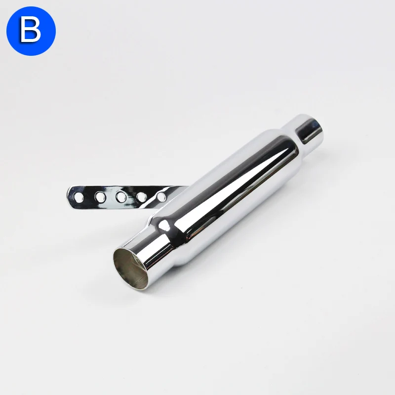 Vintage Motorcycle Exhaust Muffler Modified Retro 39-64mm Harley ...