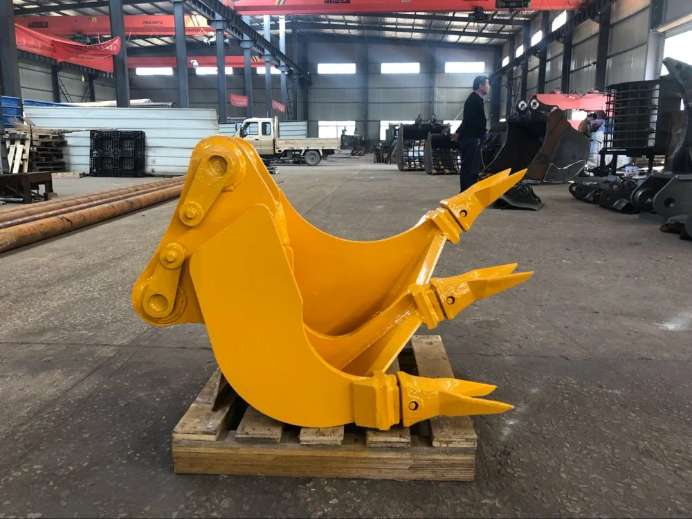 Hardox Super Material Excavator Ripper Bucket With Strong Tiger Teeth ...