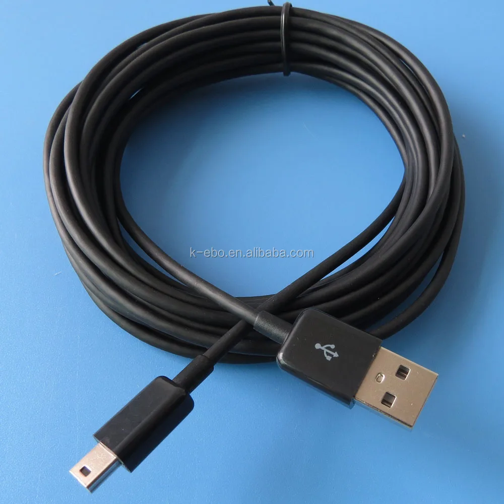 5 Meter 자료 (msds) 충전기 Sync Cable Cord Usb 2.0 A 에 Mini B 5 핀 Male 대 한 ...