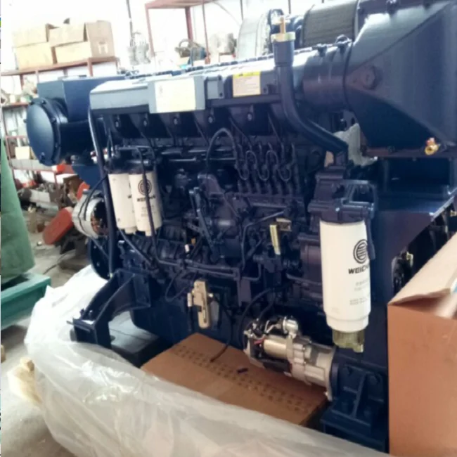 Weichai WP12 500hp Marine Diesel Inboard Engine Boat Motor Parts