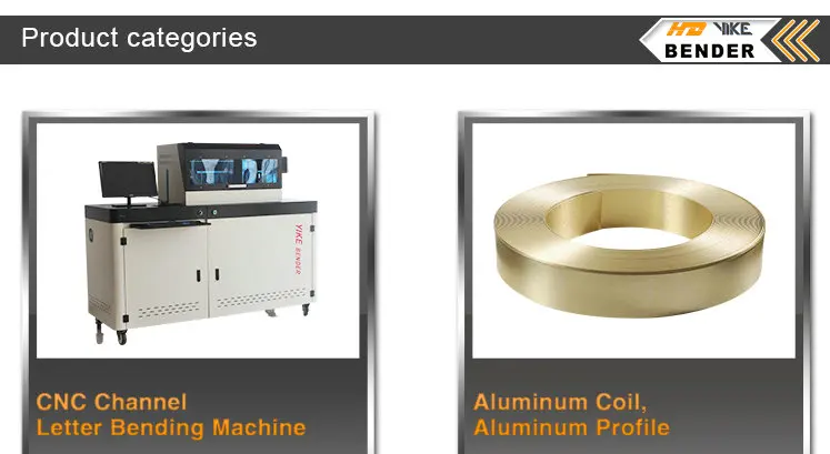 High Quality Sign Letter Edge Channel Letter Aluminum Coils