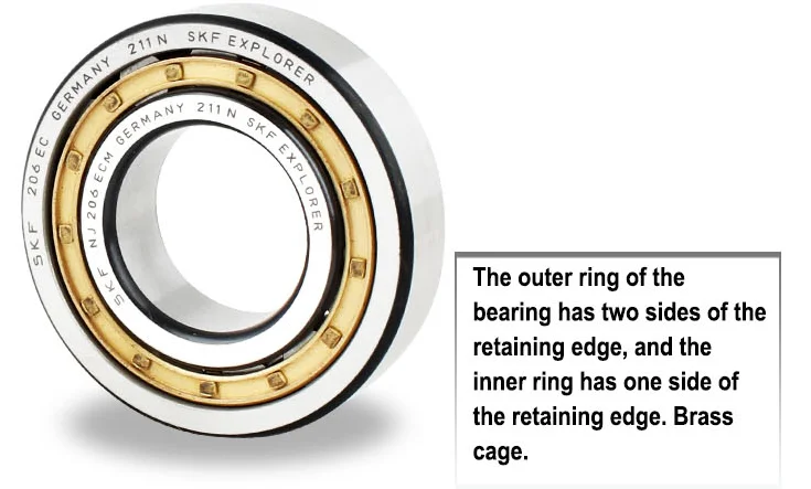 China Supply Nu319 Bearing Nu319ecp Nu319ecm C3 Skf Cylindrical Roller ...