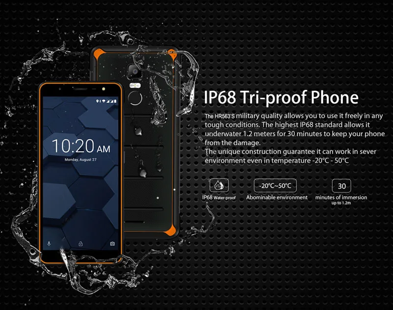 Cheapest Factory 5.5 Inch Octa-core Android 8.1waterproof Mobile Phone ...