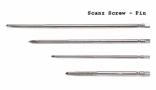 Orthopedic External Fixator- Pin To Rod Coupling Scanz Screw Scanz Pin ...