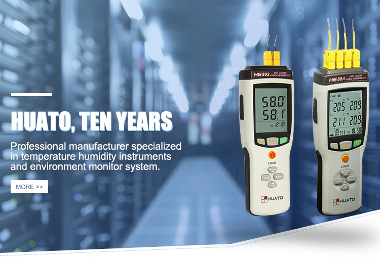 Multi Thermocouple Temperature Sensor Probes Thermocouple Data Logger ...