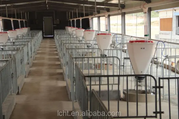Pig Farm Pen/finishing Pig Pen/pig Nursery Bed/ Double Side Pig Feeder ...