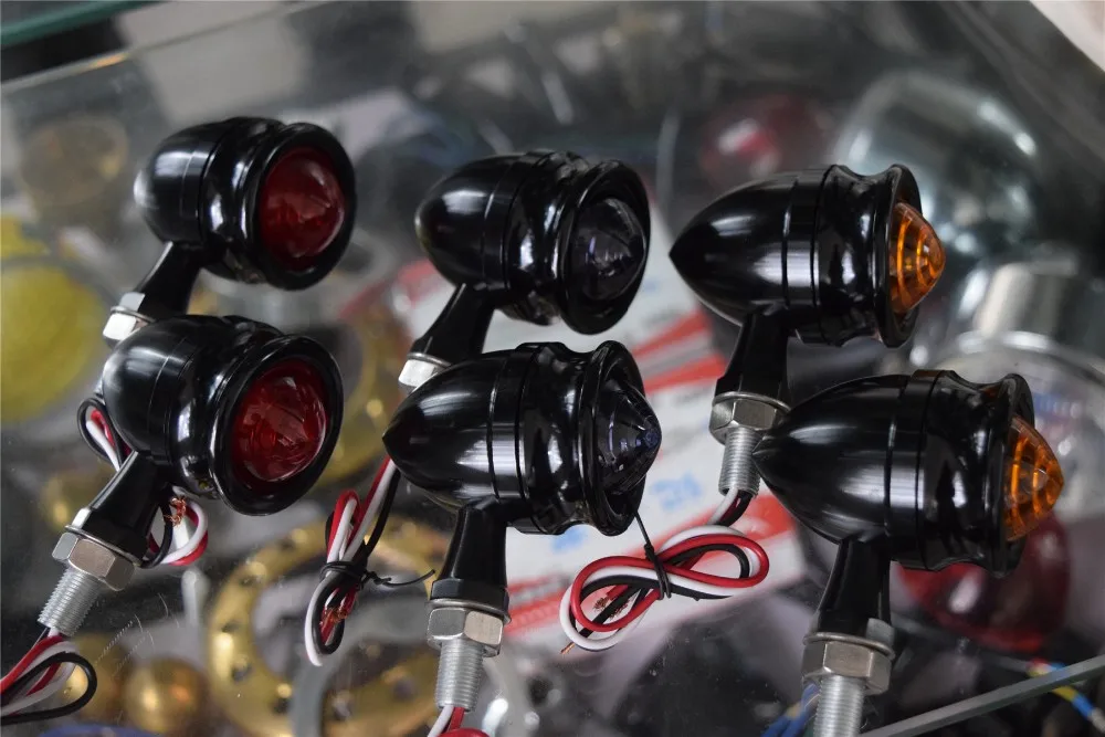 Motorcycle Led Indicator Harley Motorcycle Turn Signals Cafe Racer ...