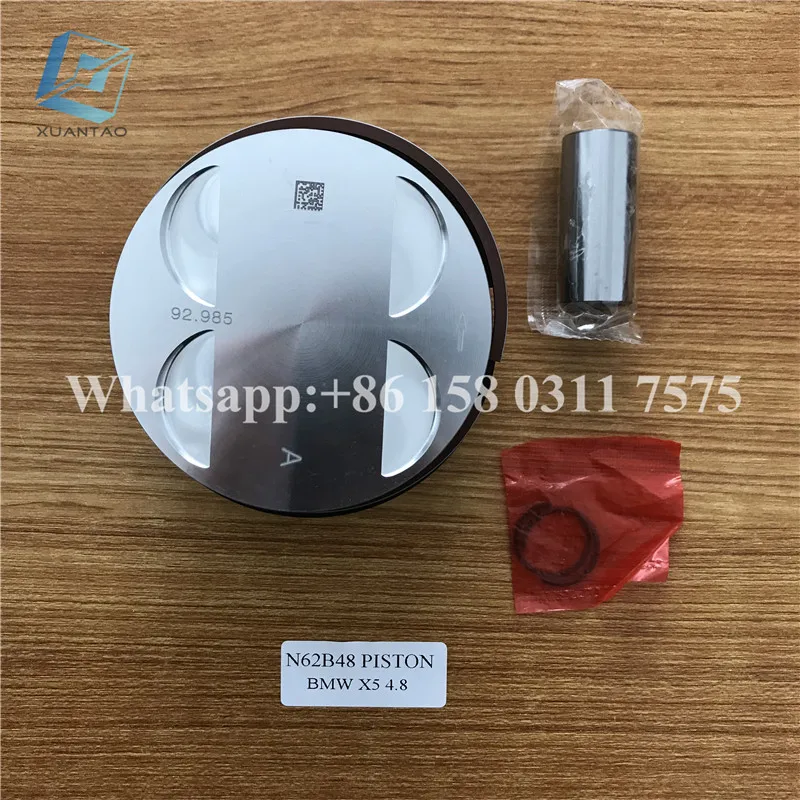 Stock Piston Kit Piston Pin Piston Ring For X5 N62b48 N62b48a ...