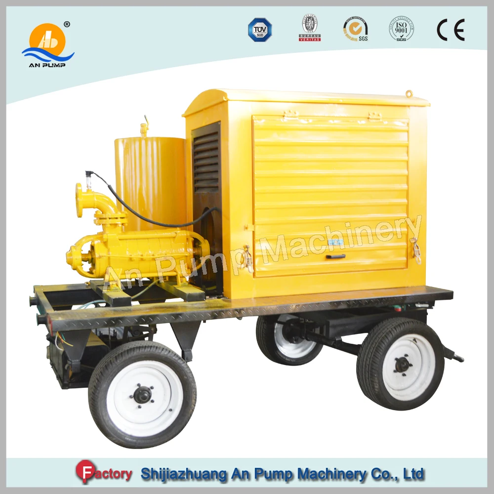 Agricultural 6" 8" Engine Long Distance Water Supply Diesel Water Pump ...