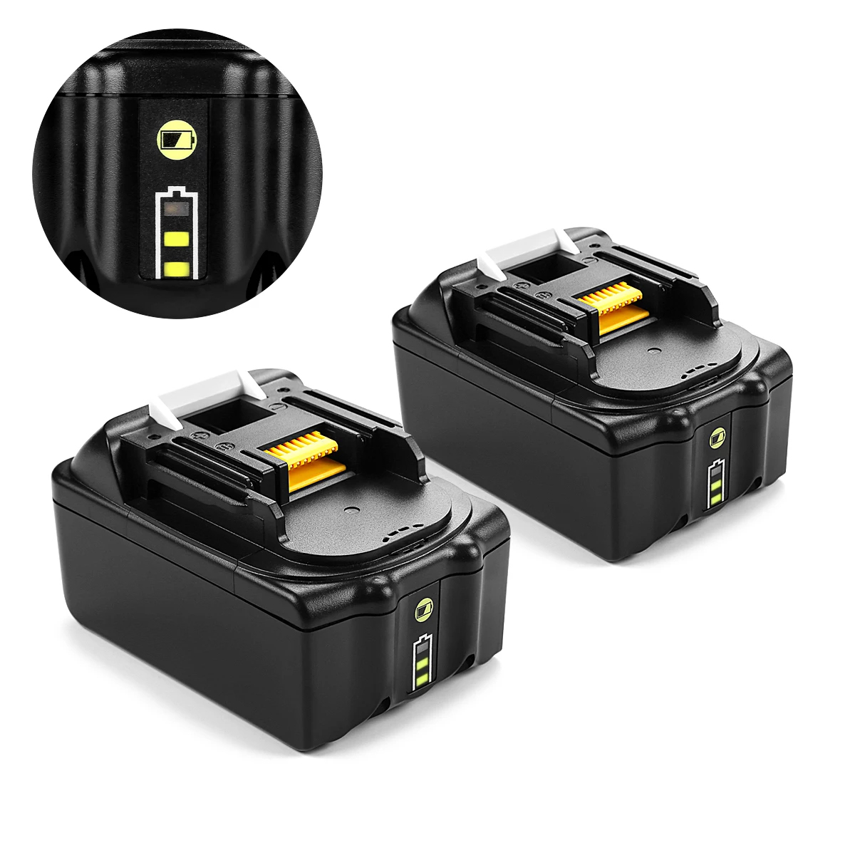 For Makita Li Ion 18 Voltage 5.0ah Rechargeable Power Tool Battery Pack ...