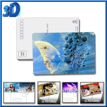 Threed Hot Gift Souvenir Hologram 3d Lenticular Printing Postcards - Buy 3d Postcards,3d ...