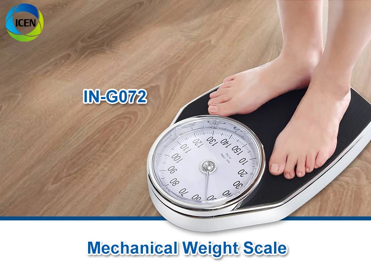 IN-G072 Guangzhou Portable Bathroom Mechanical Weight Scale