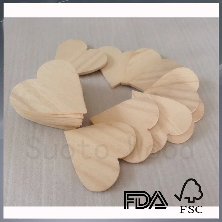 Cnc Wooden Heart Wood Heart Shape Wooden Heart Craft - Buy Carved Wood ...