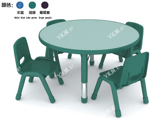 Children's Round Table Height Adjustable Tables For Children ...