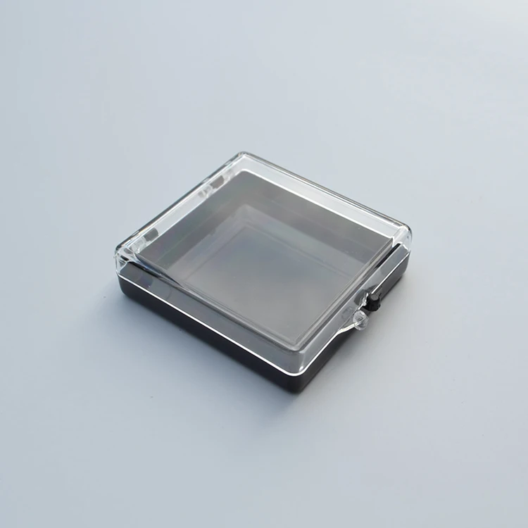 Plastic Storage Boxes with Hinge Lids - Recyclable & Durable