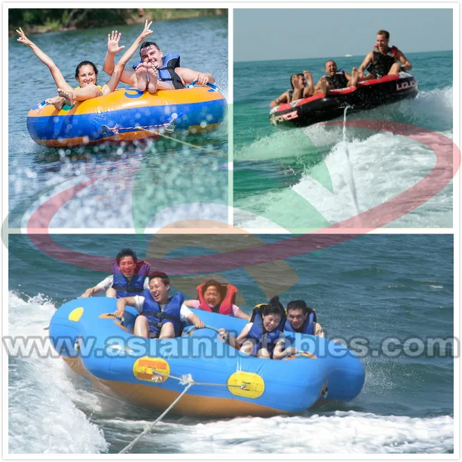 Wholesale Inflatable Water Flying Crazy UFO Tube Games