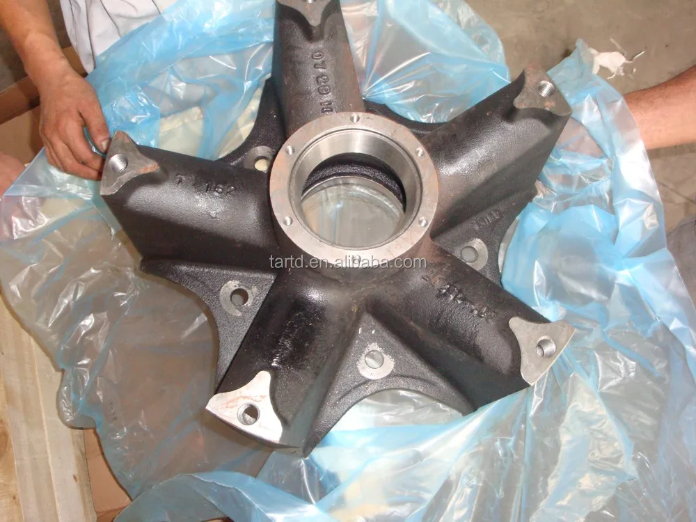 Fruehauf Trailer Axles Wheel Hub 10 Holes Webb 1331&1332,Bwp No.m2543 ...