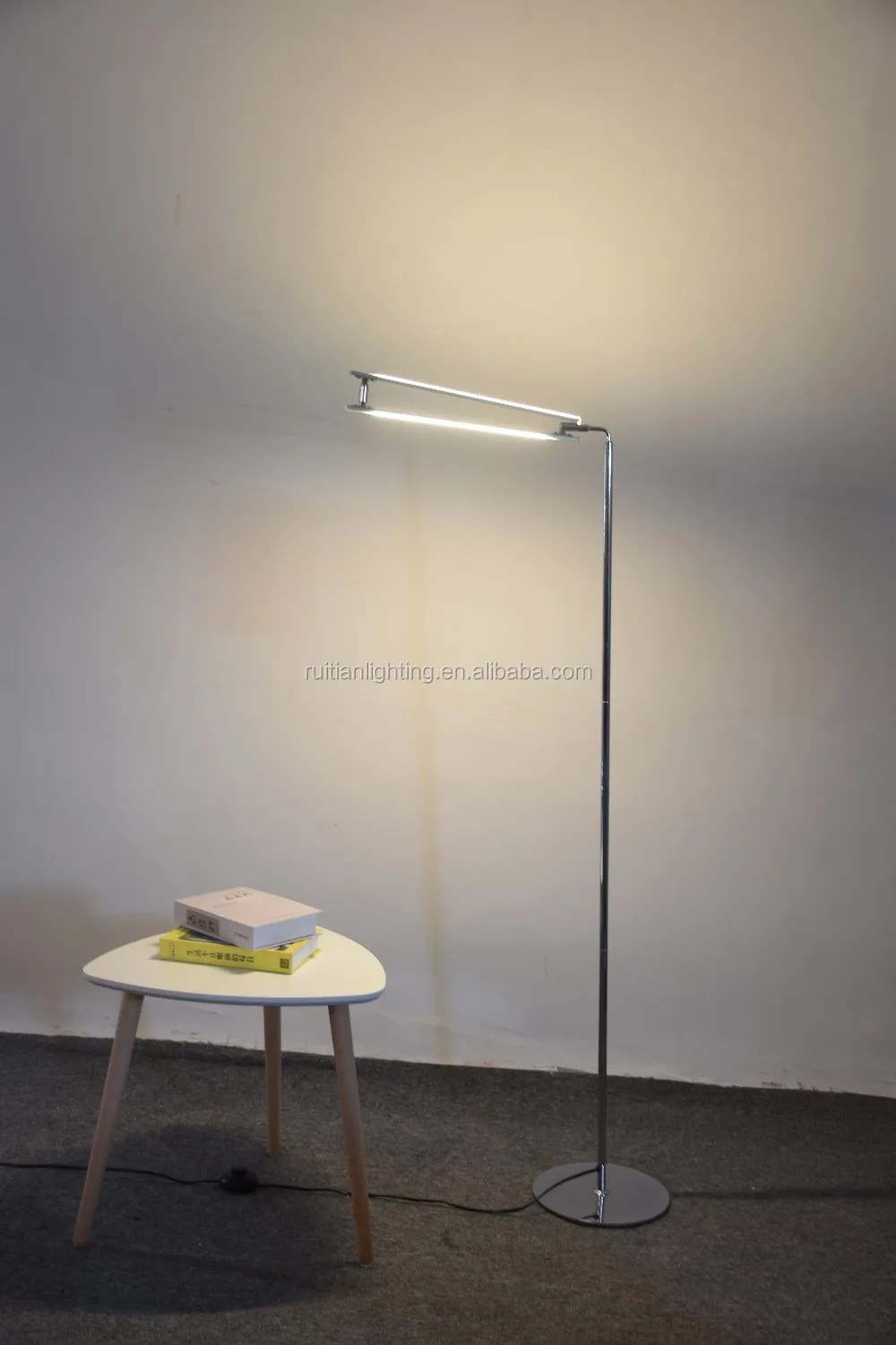 Mother Son Folding Led Reading Floor Stand Lamp For Bed Room / Hotel ...