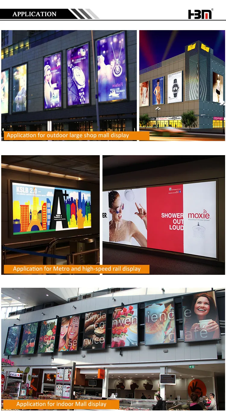 Waterproof Outdoor Picture Frames Led Advertising Panels Led Display ...