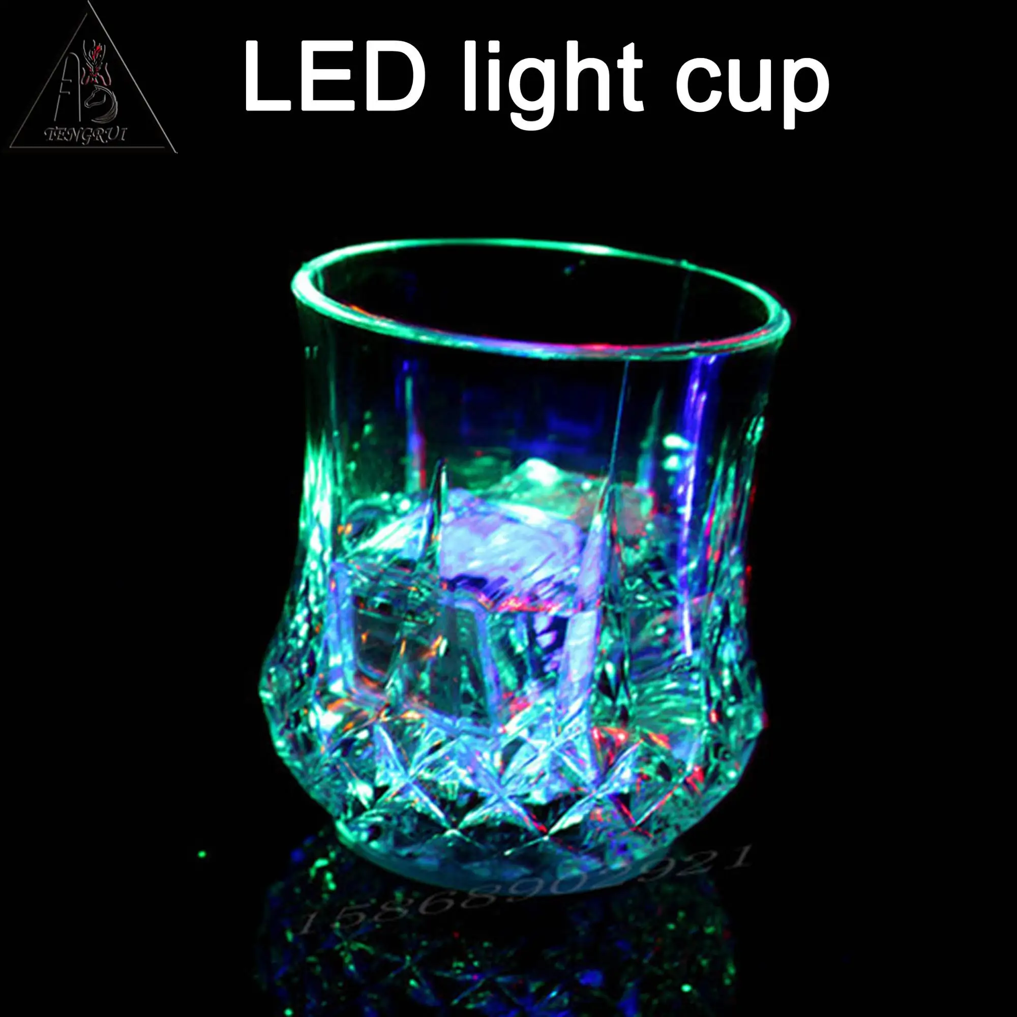 Water Activated Colorful Flashing Led Light Cup For Bar Club Night ...
