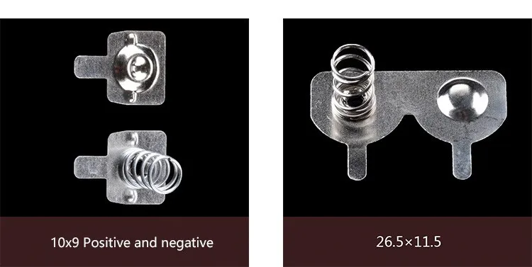 High Precision Battery Leaf Spring Contact Connector Nickel Plated ...