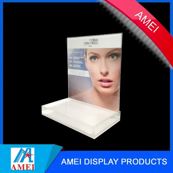 Bespoke Counter Plexi Acrylic Material Cosmetic Product Glorifier ...