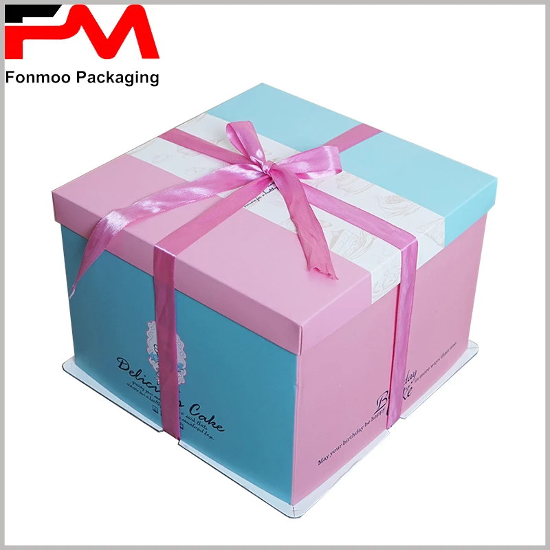 Custom Design Cake Slice Packaging \cardboard Cake Packaging Box \rolll ...