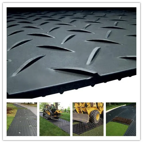 4x8 Ft Excavator Ground Protection Mats - Durable & Eco-friendly