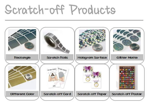 Custom Scratch And Sniff Sticker With Scratch Here Scratch Off Labels ...