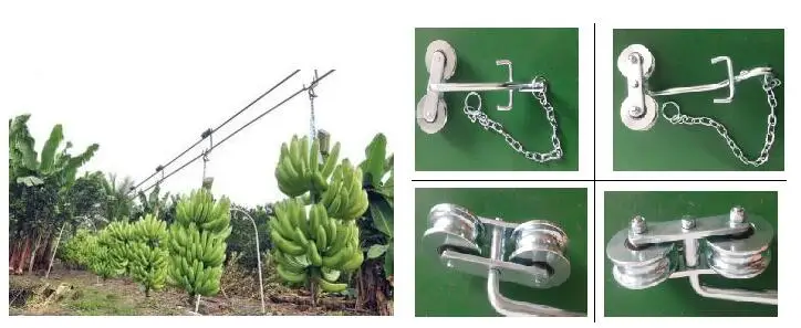 Banana Farm Cableway System - Durable Steel Fence Hardware for Farm and ...