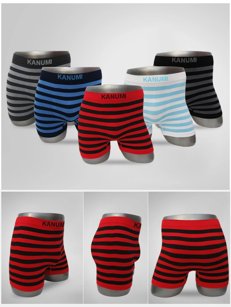 Multi Colors Fashion Seamless Nylon Tight Mens Boxers Briefs Solid Sexy ...