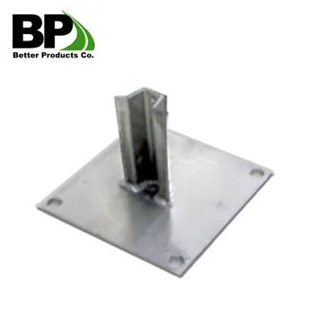 4x4 Galvanized Post Base Plate - Buy Fence Post Base Plate,Steel Fence ...