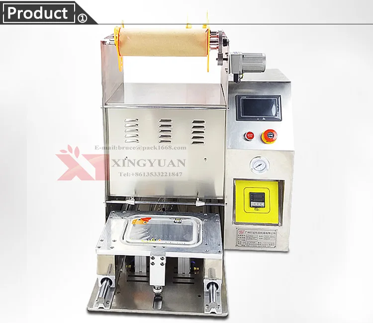 Aluminum Foil Seal Automatic Plastic Container Sealing Machine/sealer ...