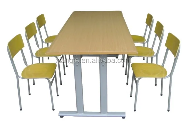 Cheap Reading Table And Chairs,School Library Table And Chairs,Wood ...