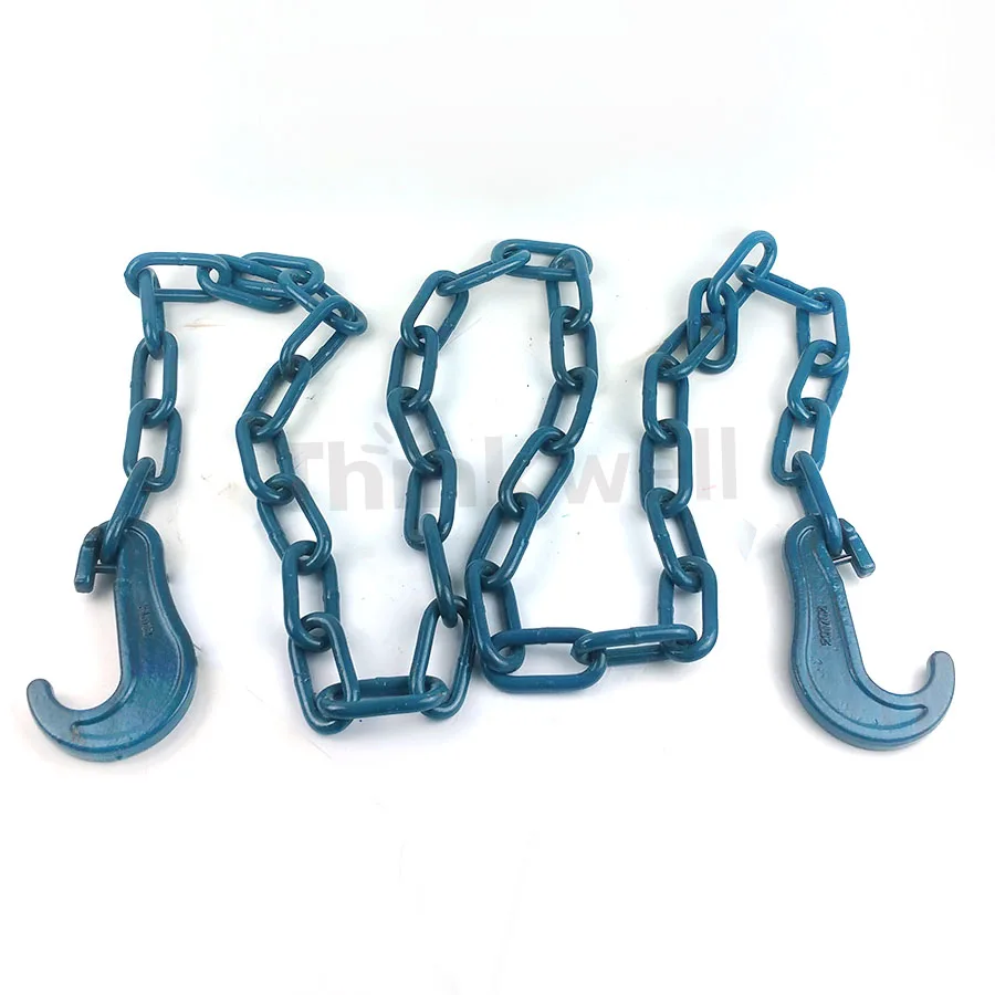 High Strength 13mm Powder Coating Lashing Chain - Buy Lashing Chain ...