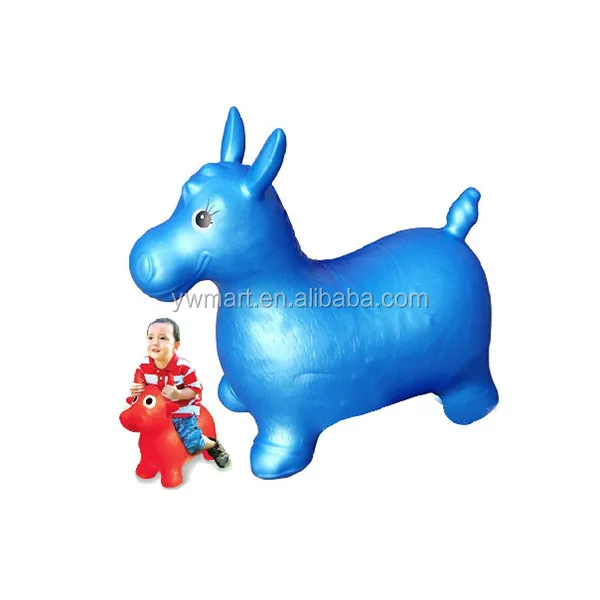 Durable Children Toy Inflatable Jumping Animal,Inflatable Horse With ...