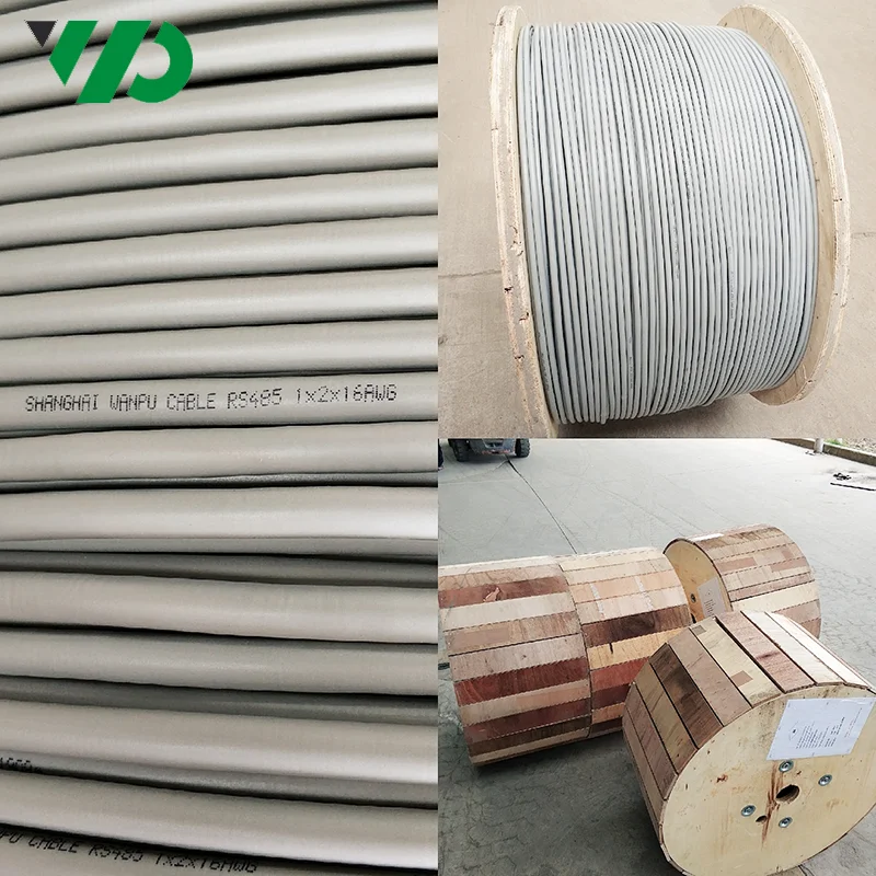 1 Pair 18 AWG Shielded Industrial RS485 Cable Price| Alibaba.com
