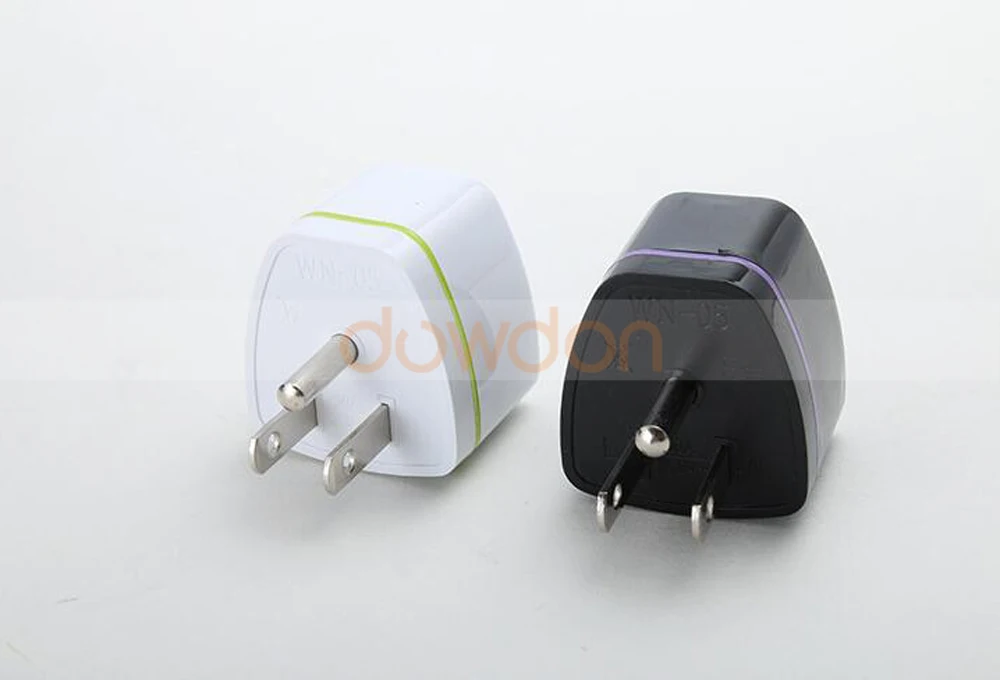 UK/US/EU/AU Socket to USA America Japan Canada CA 3 PIN Electrical Wall ...