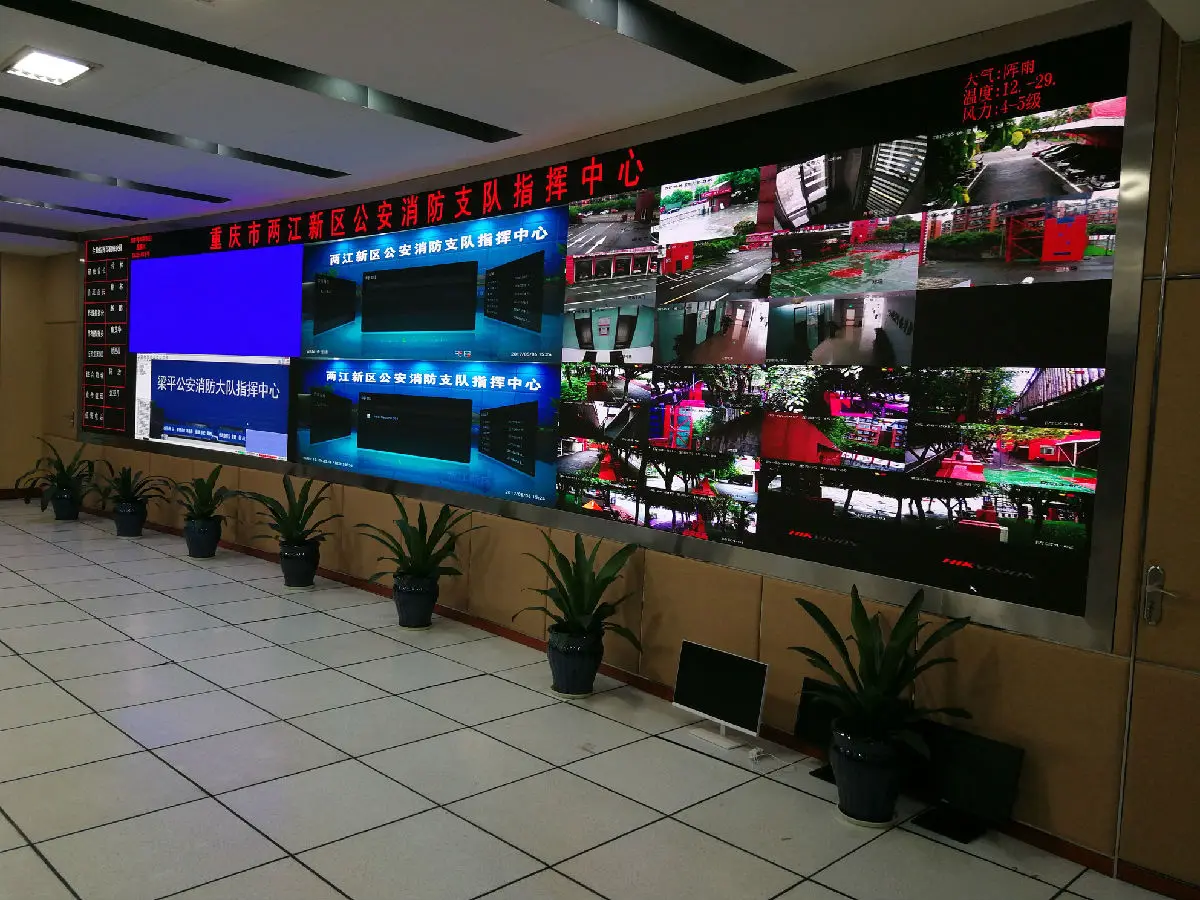 Indoor Monitoring Hall Small Pixel Led Display Screen Outdoor Led Large ...