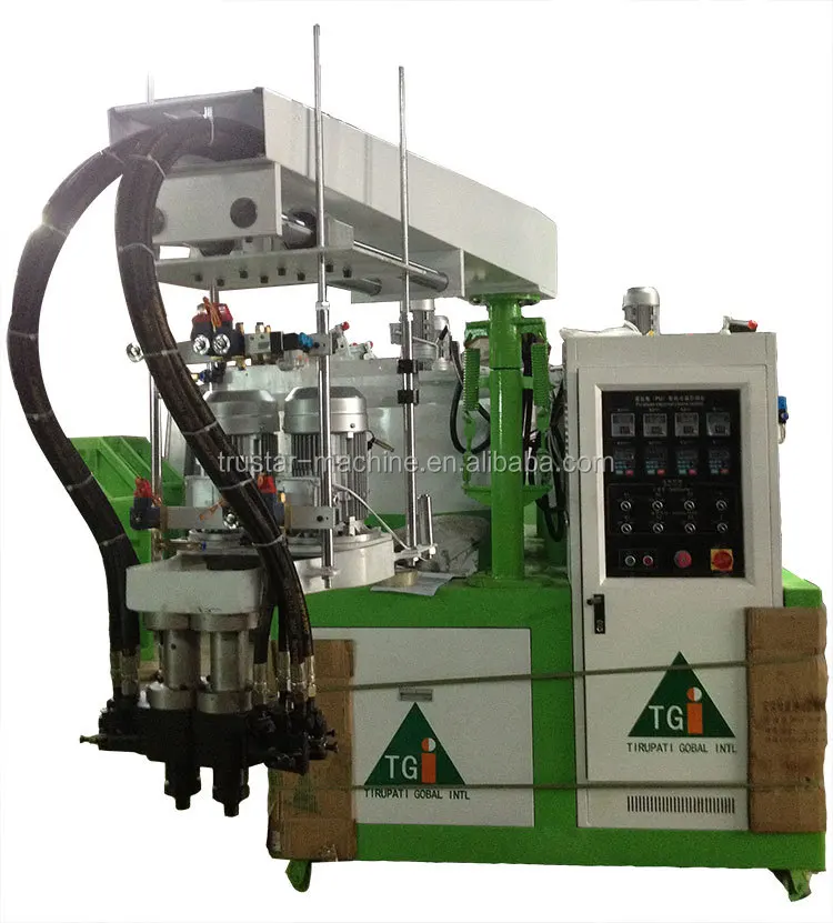 Polyurethane Shoe Sole Production Line / Pu Shoe Sole Making Machine ...