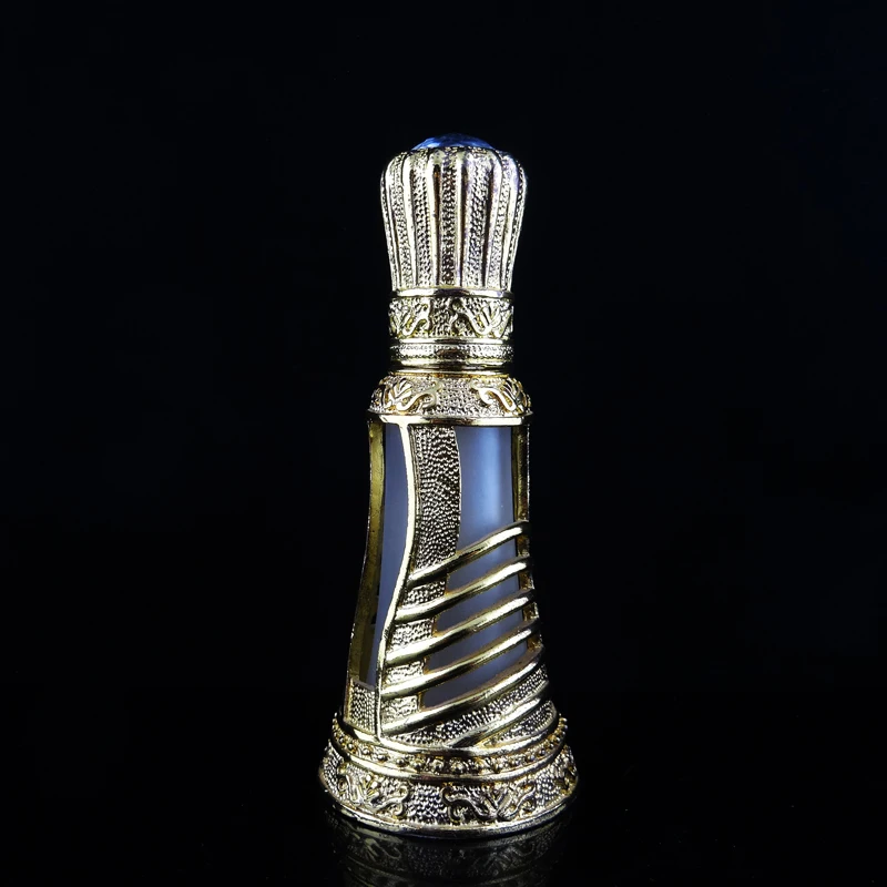 3/6/12 Ml Wholesale Octagonal Glass Fancy Attar Bottles With Glass ...